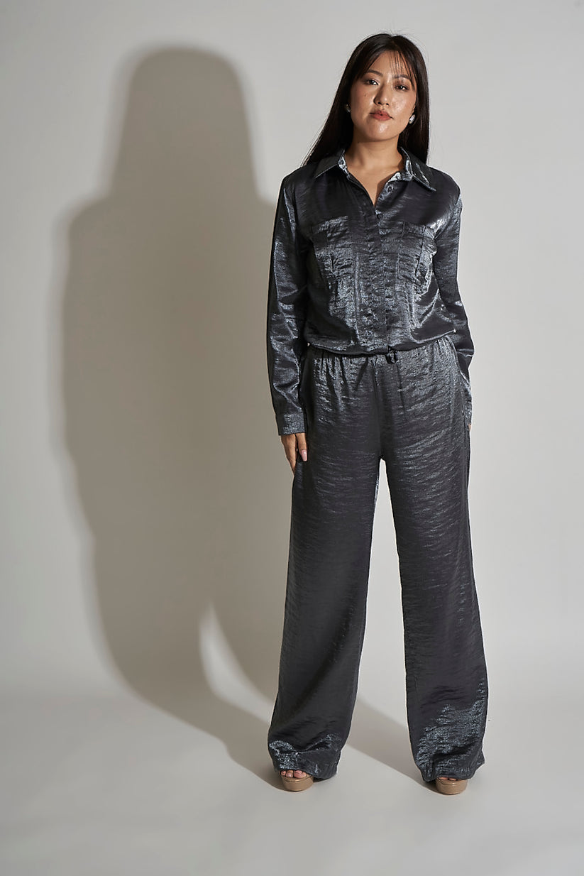 SATIN CO-ORD SET – Organized Chaos